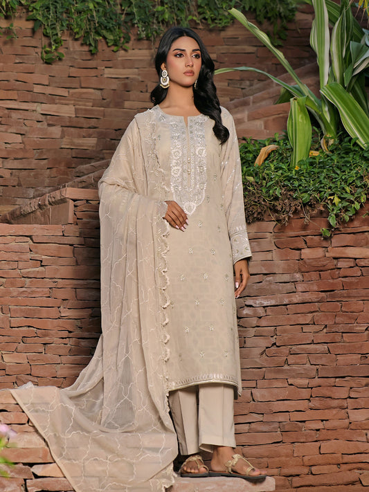 Shop Women's Unstitched 3 Piece Suits in Pakistan at Oaks